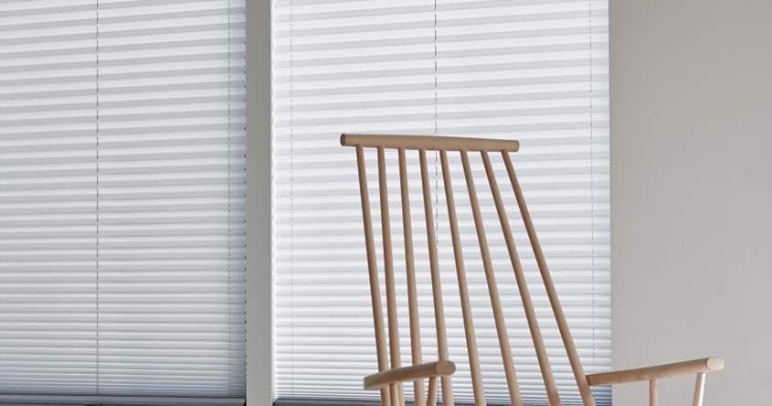 Plisse Shades | Made to Measure Pleated blinds